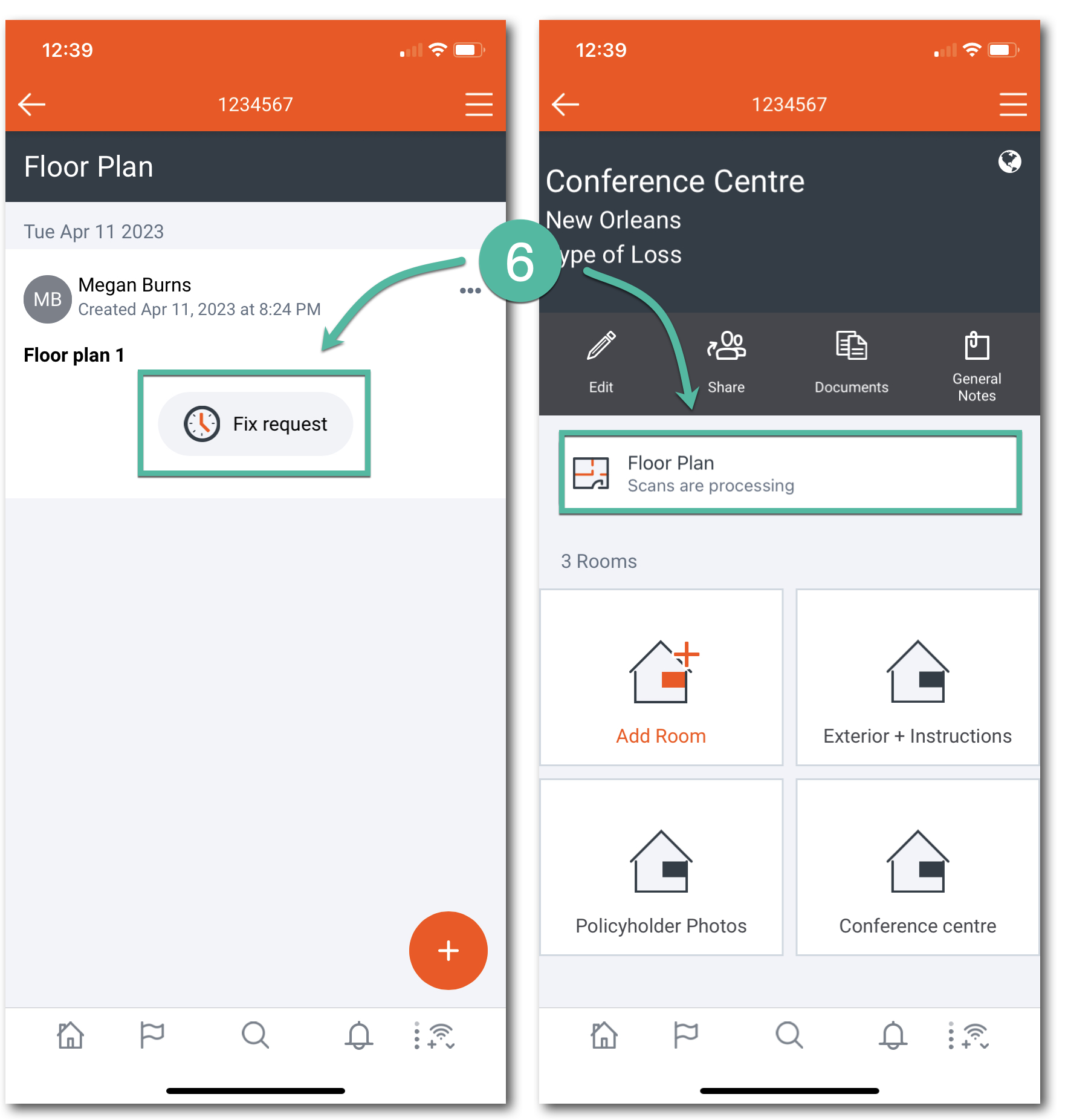 Submitting a Fix Request for Your Floor Plan – Encircle