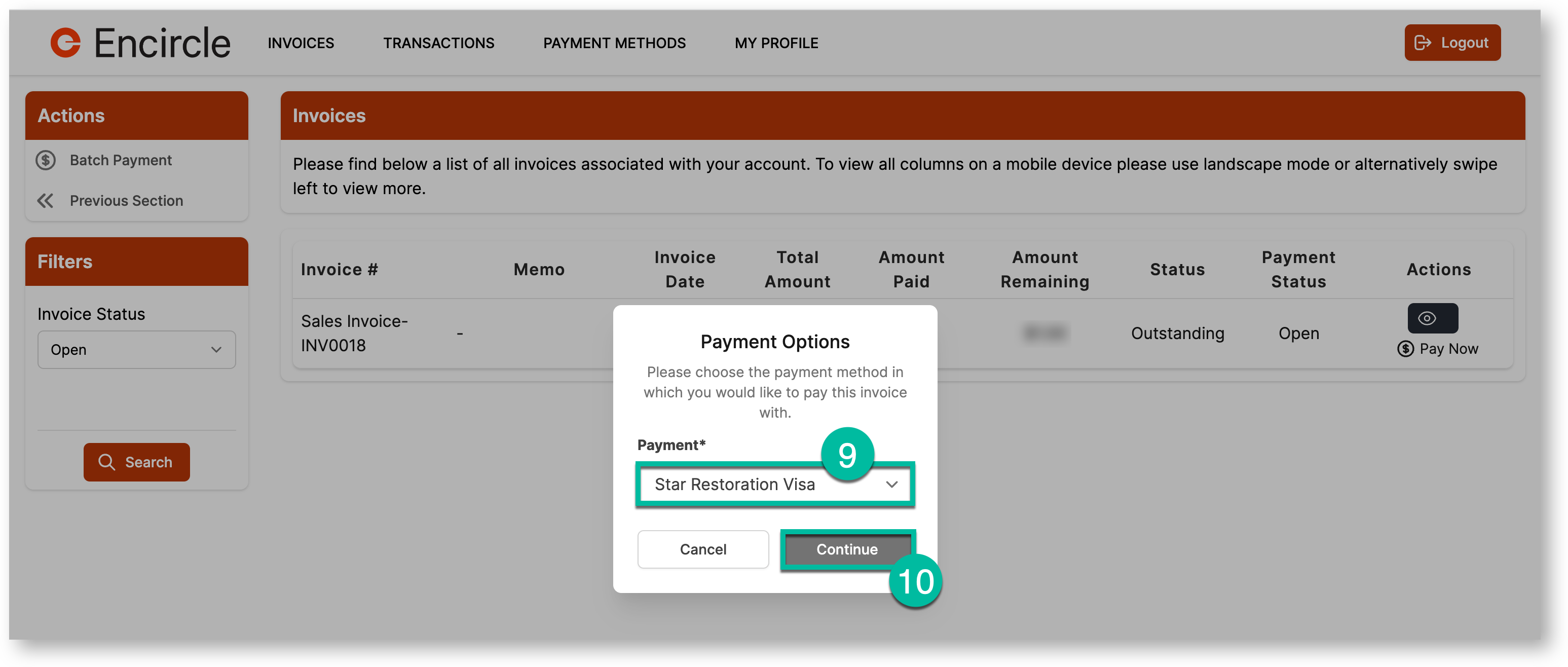 How to Pay an Invoice with Encircle's Billing Portal – Encircle