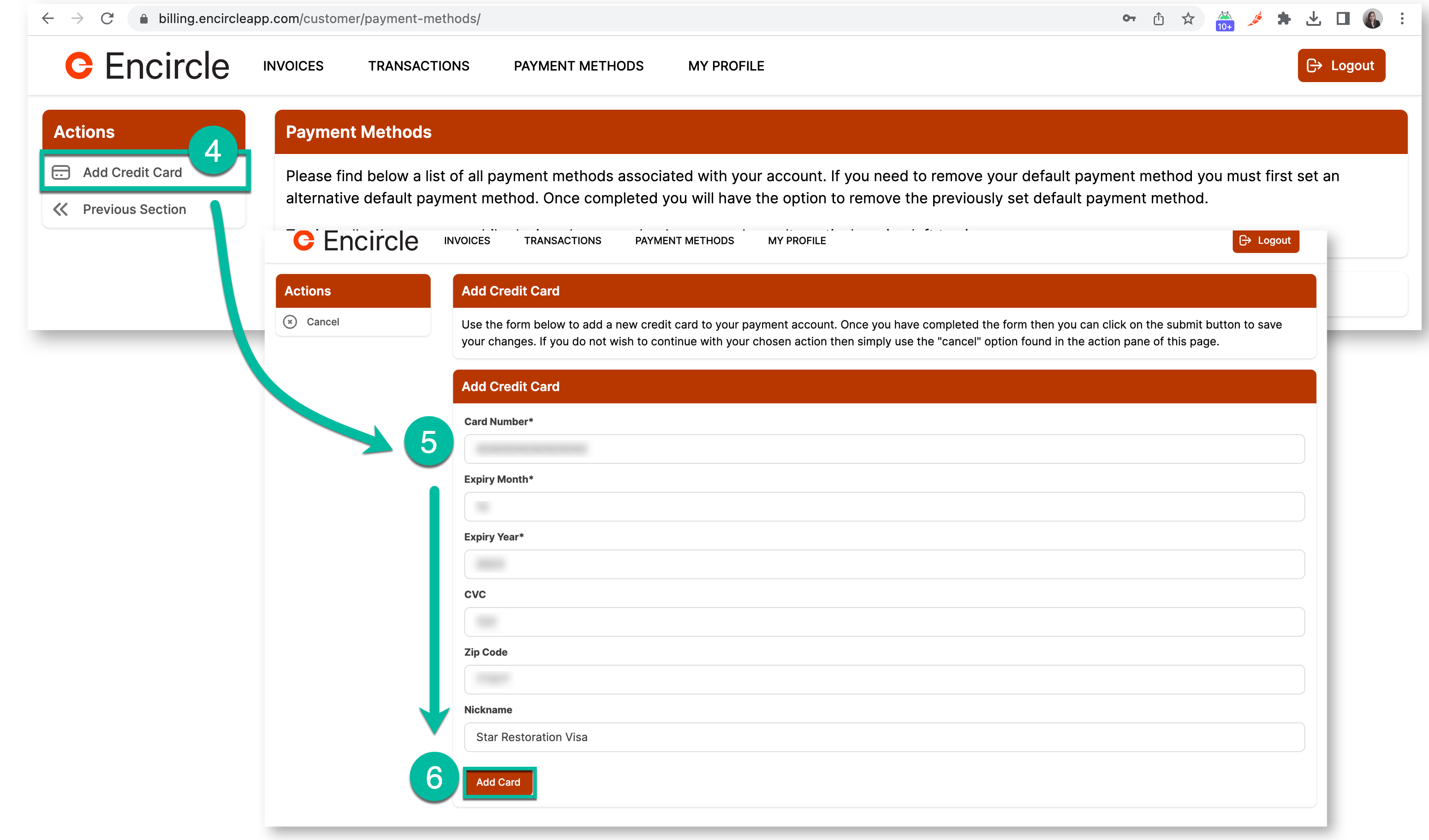 How to Pay an Invoice with Encircle's Billing Portal – Encircle