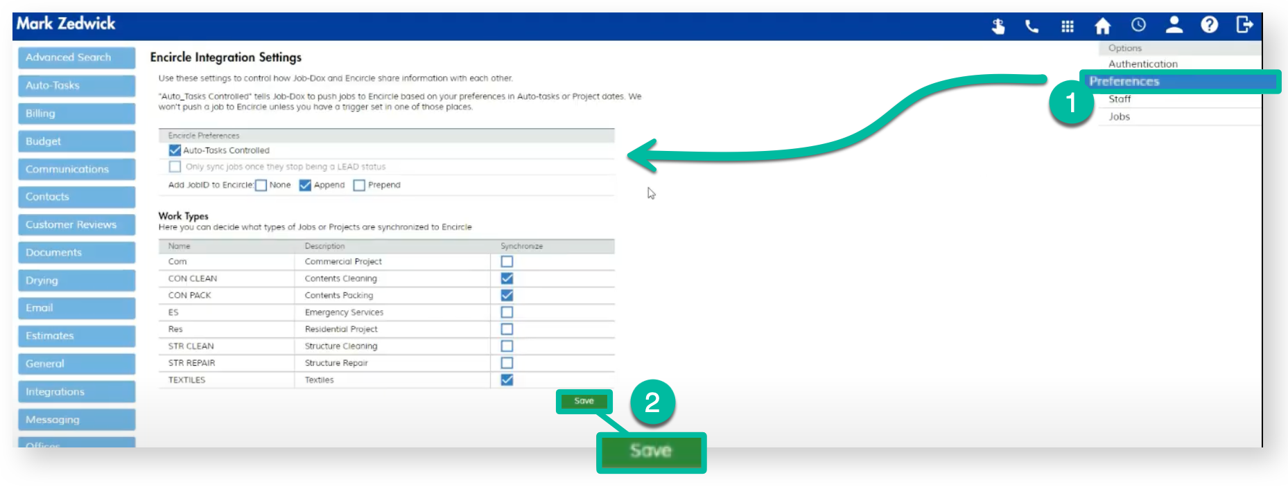 Job-Dox & Encircle Integration – Encircle
