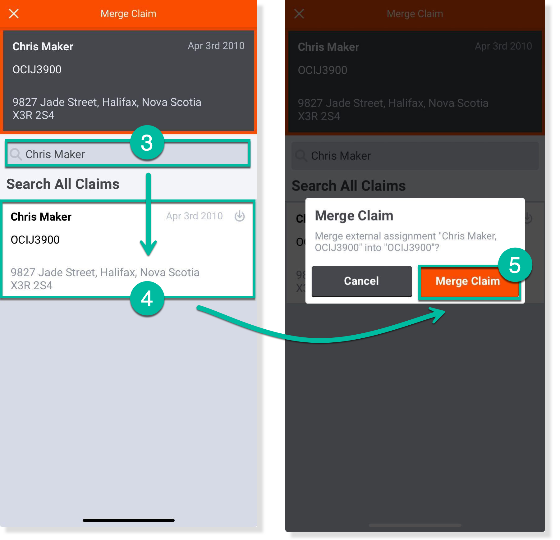 Creating a Claim from an External Assignment (Mobile App) – Encircle
