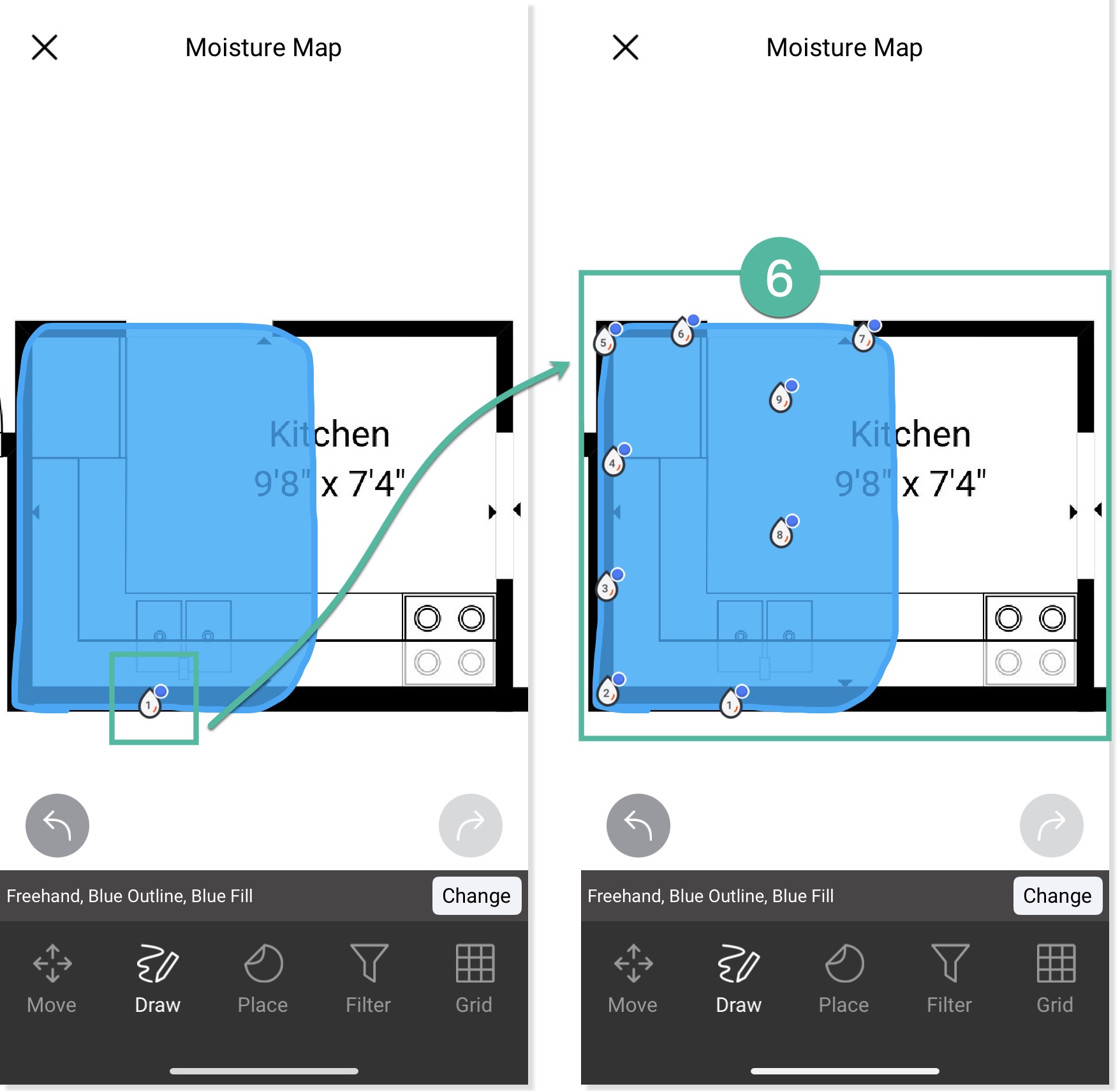 Moisture Maps & Moisture Points – Encircle