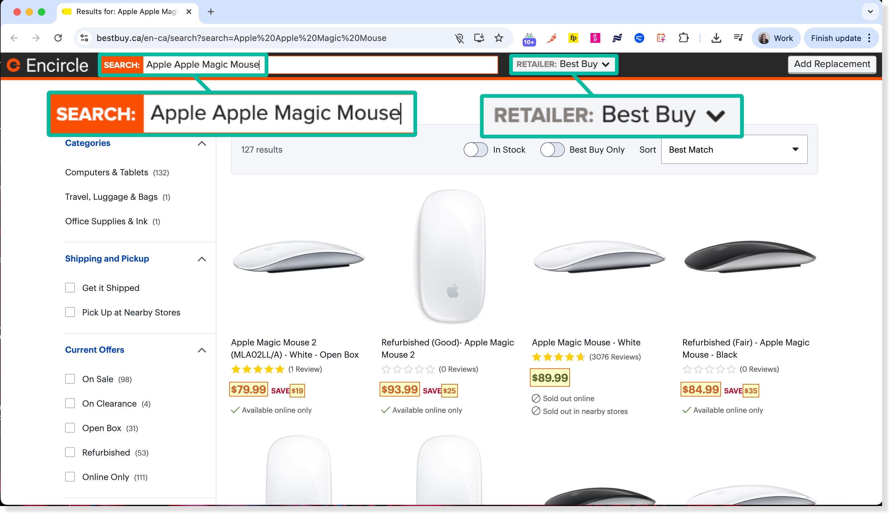 Finding Replacement Pricing in the Office (Web App) – Encircle