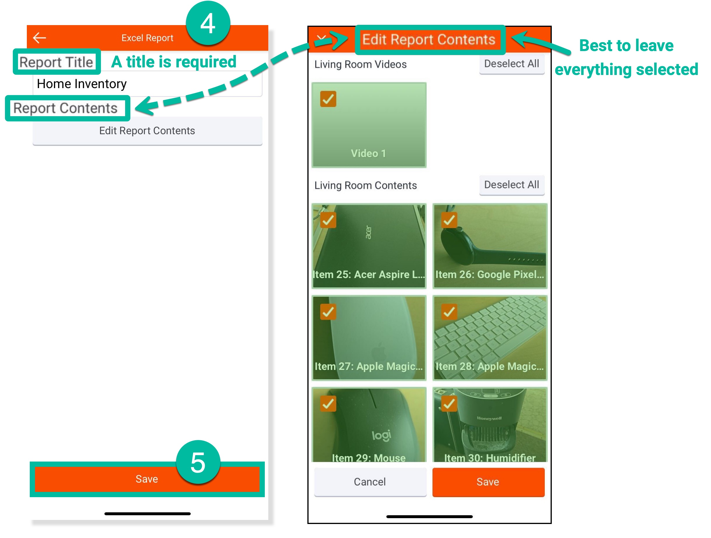 How to Export Your Encircle Home Inventory Data – Encircle